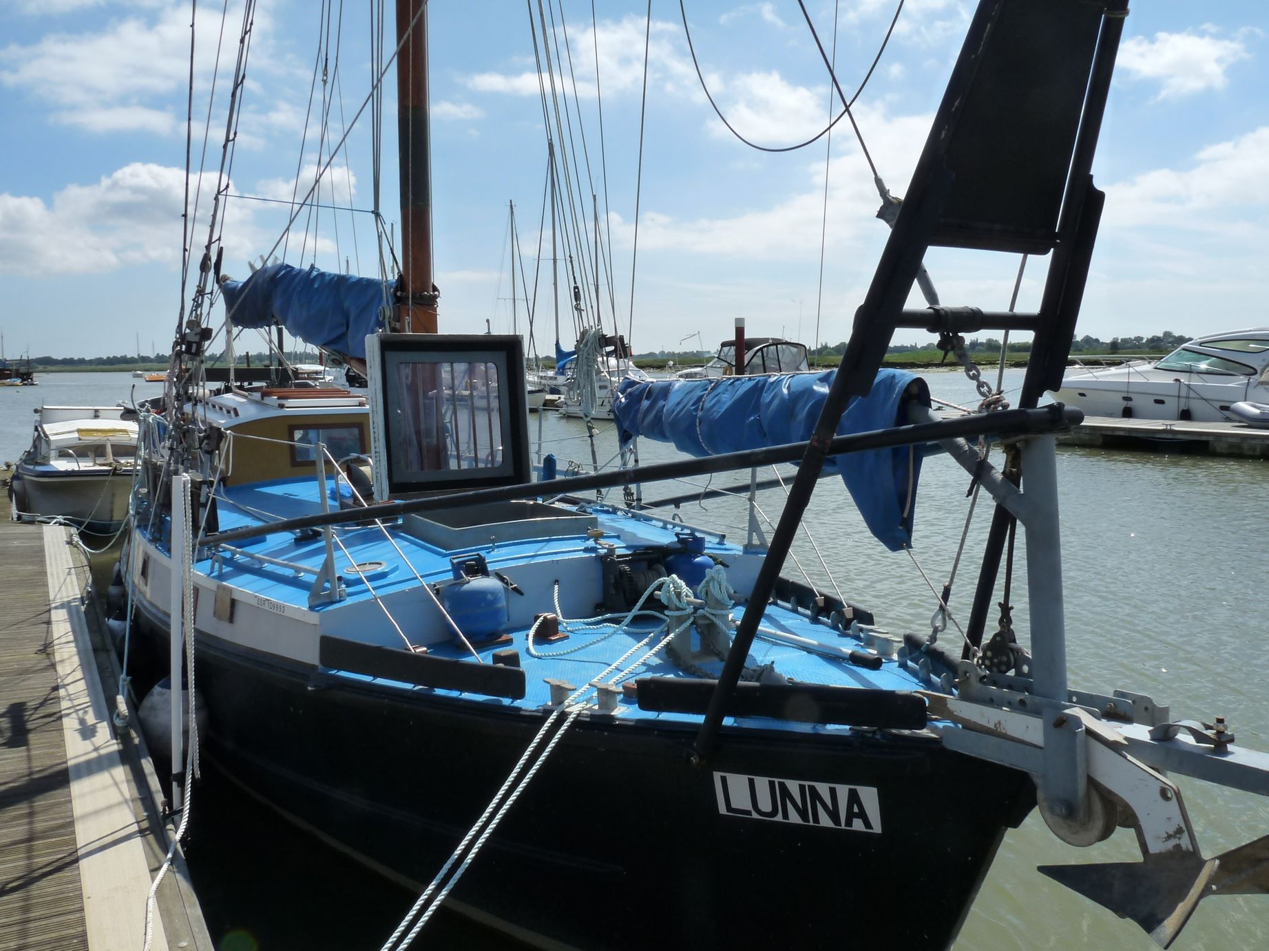 WYLO 2 - 35ft Steel Gaff Rig Cutter for sale - Rightboat