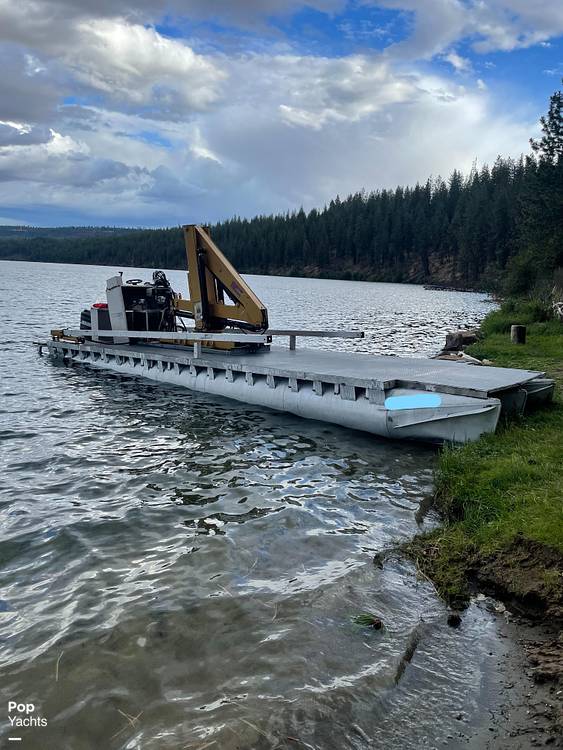 Custom Built Pontoon Barge Boat For Sale - Waa2