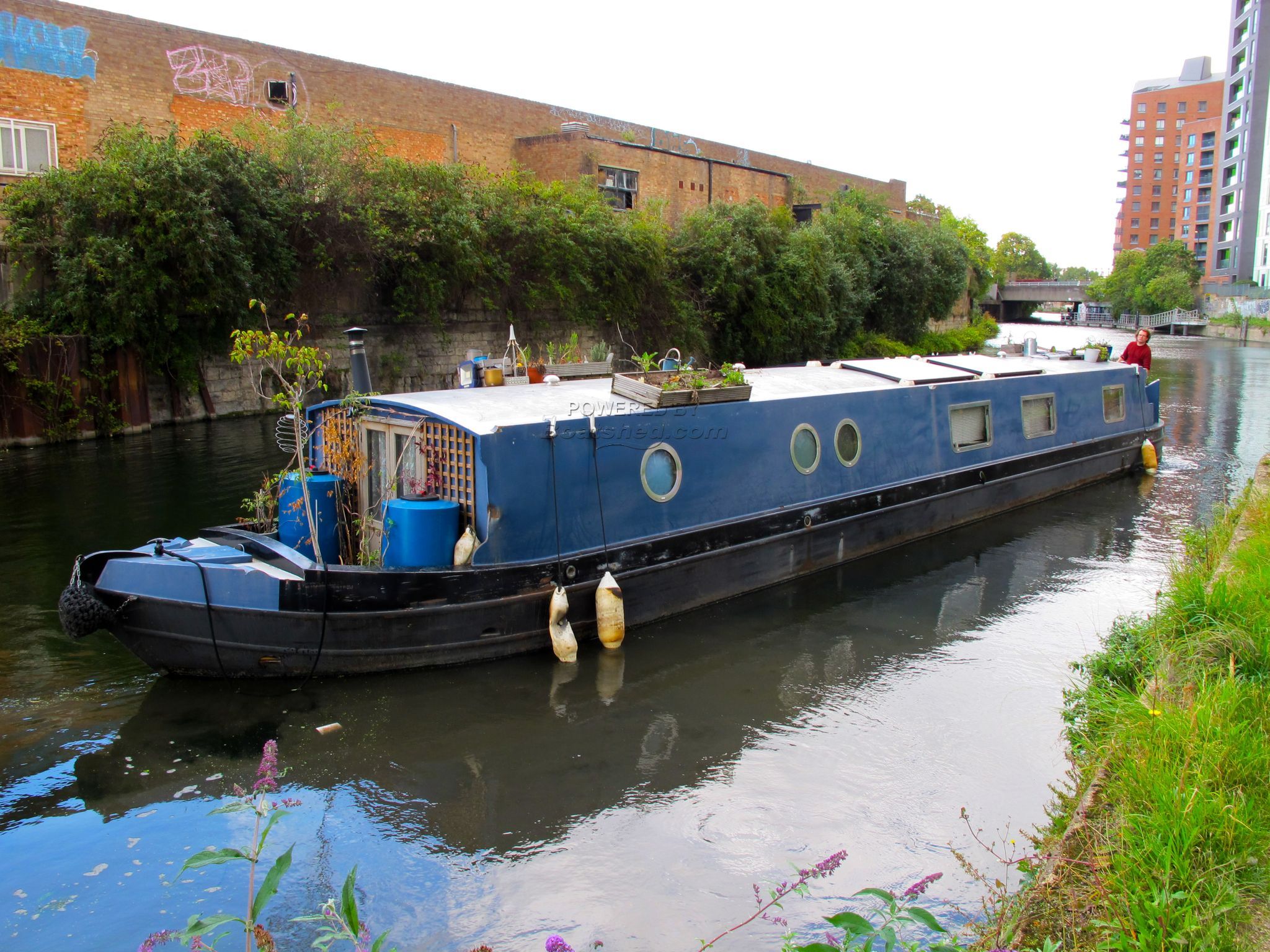 Cruiser Stern Wide Beam Boat For Sale - Waa2