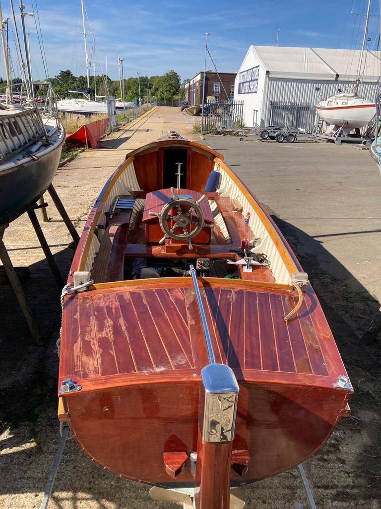 Classic Motor Launch Boat For Sale - Waa2