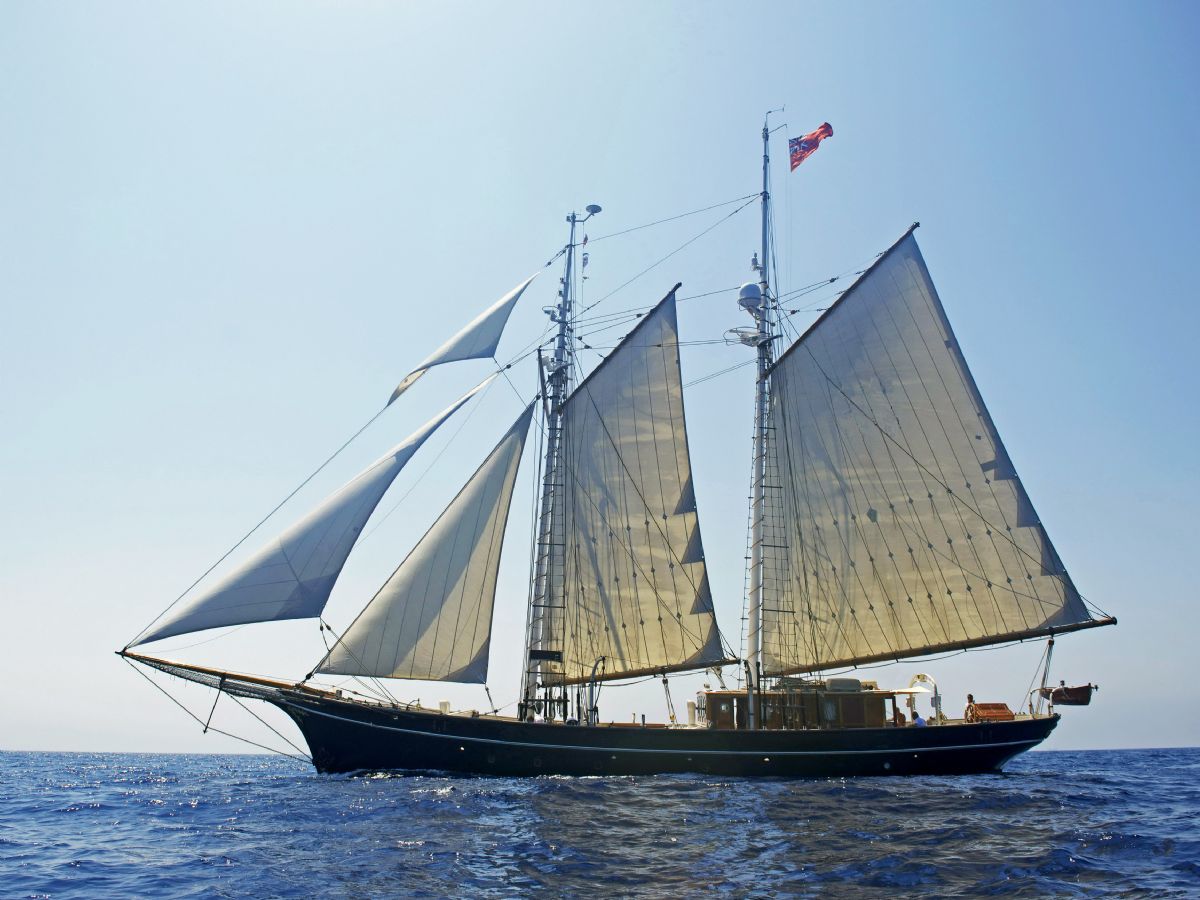 Classic Schooner Boat For Sale - Waa2