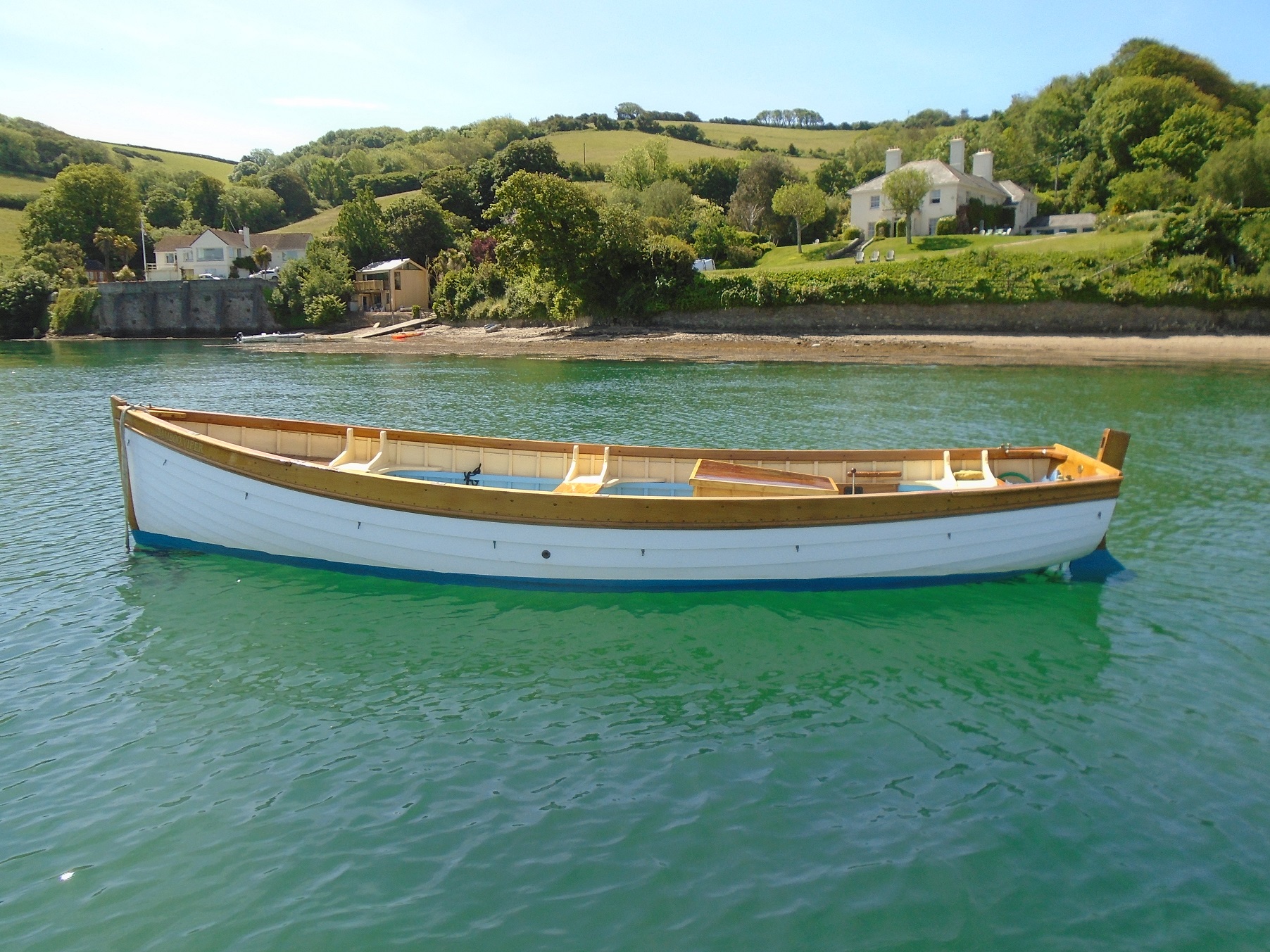 Classic Motor Launch Boat For Sale - Waa2