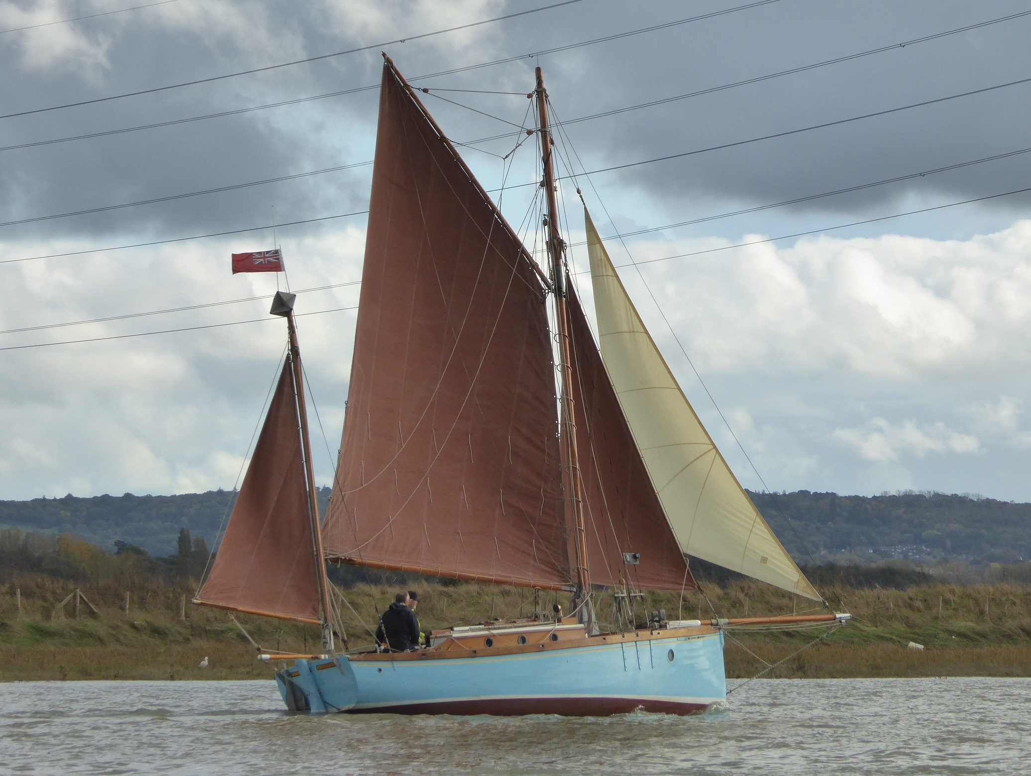 Sailboat Gaff Rigged Boat For Sale - Waa2