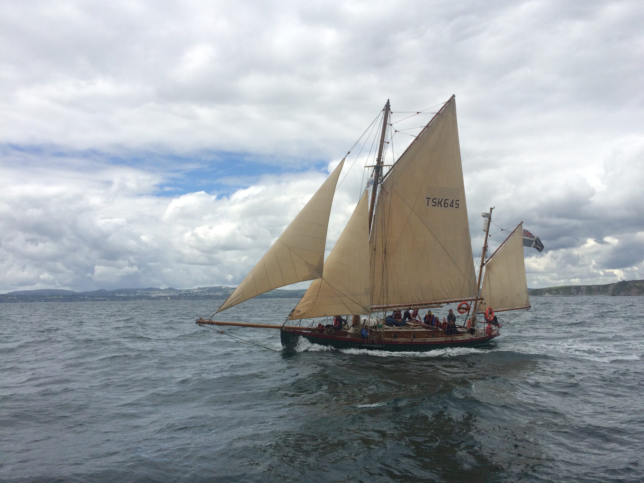 Classic Gaff Rig Boat For Sale - Waa2