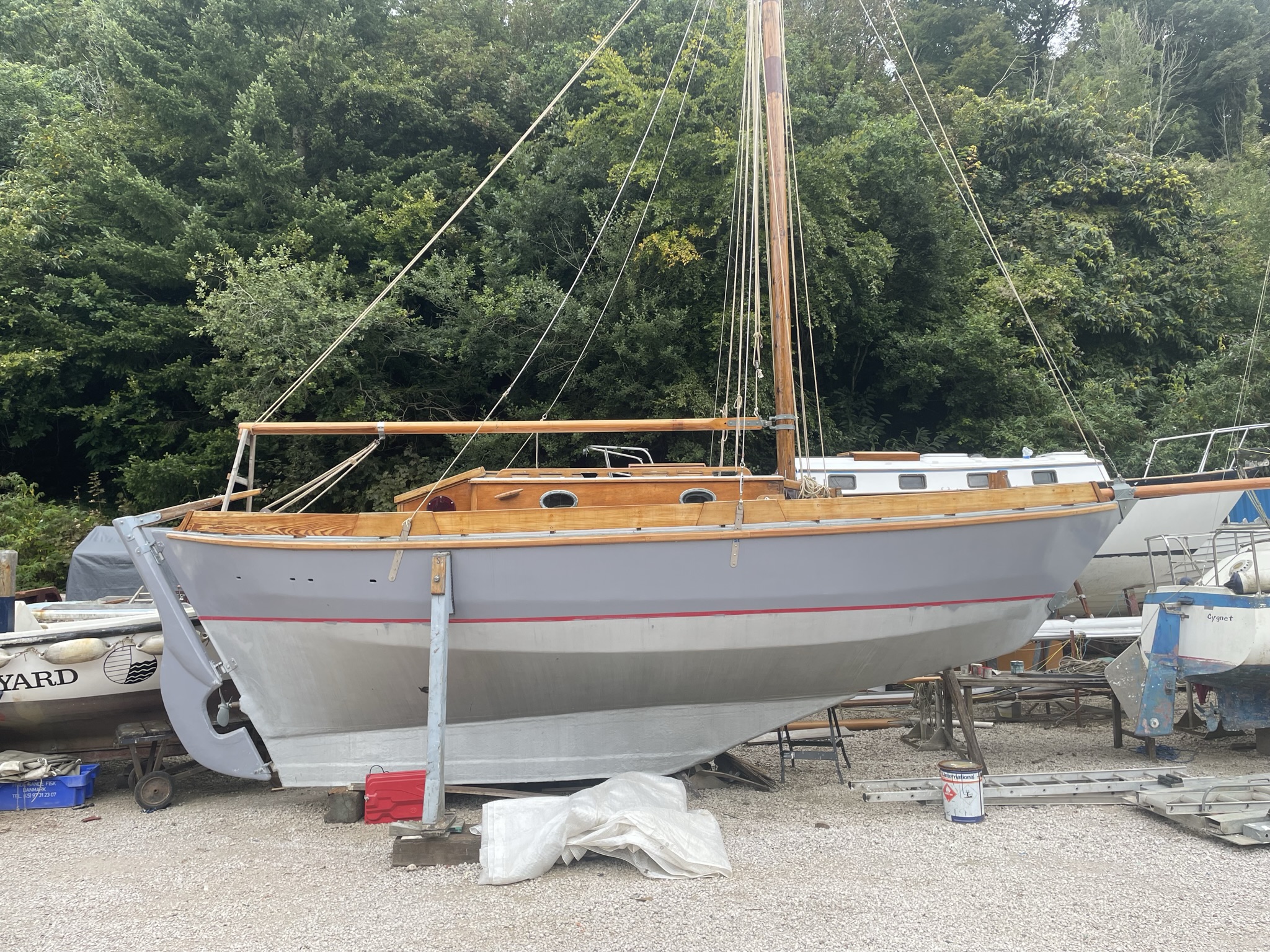 Classic Gaff Rig Boat For Sale - Waa2