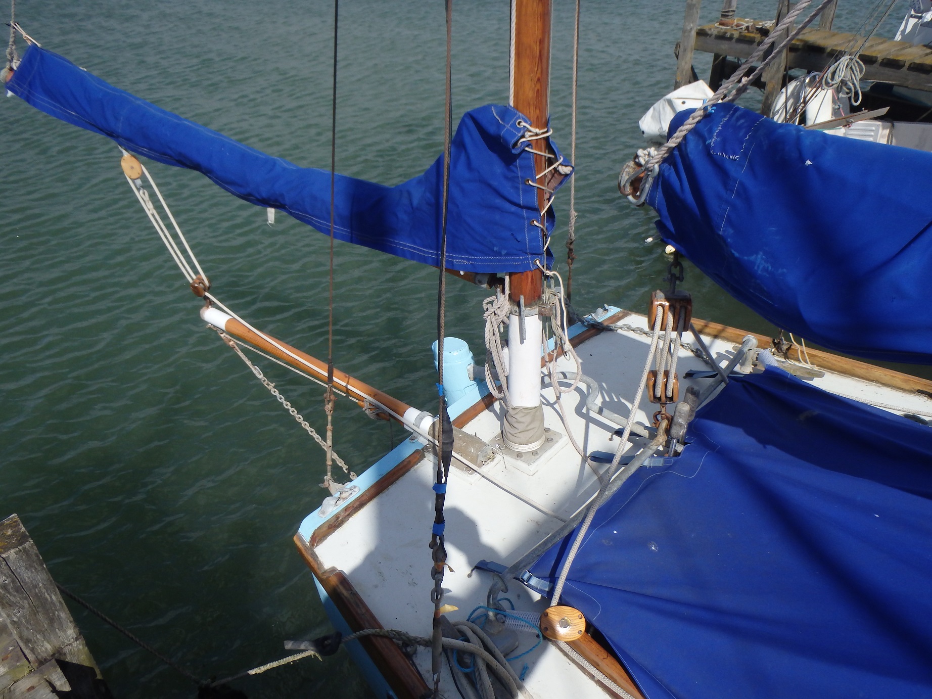 Classic Gaff Rig Boat For Sale - Waa2